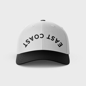East Coast Arched Logo - East Coast Arched Font - Upside Down Font ...