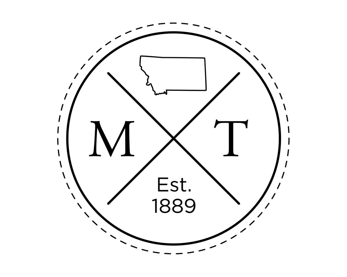 Montana Home SVG Montana Logo Svg Montana Svg State Svg | Etsy