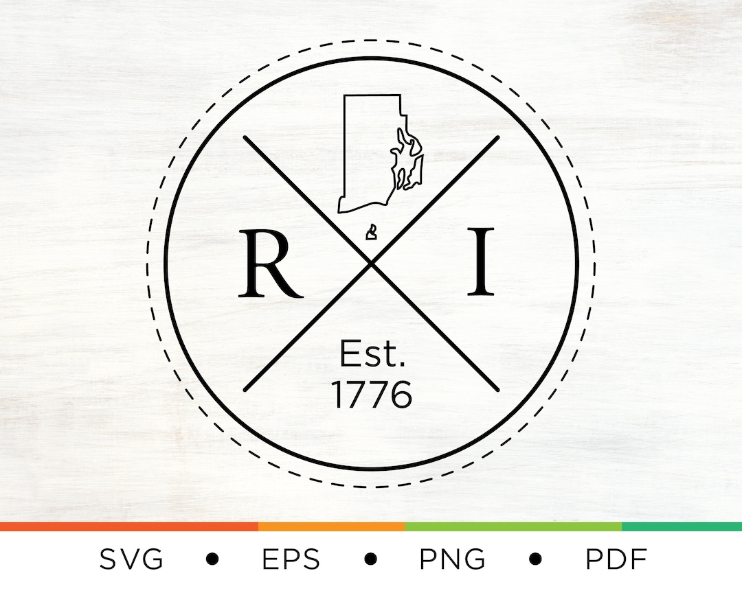Rhode Island Home SVG - Rhode Island Logo Svg - Rhode Island SVG - RI ...