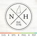 New Hampshire Home SVG - New Hampshire Logo Svg - New Hampshire SVG ...