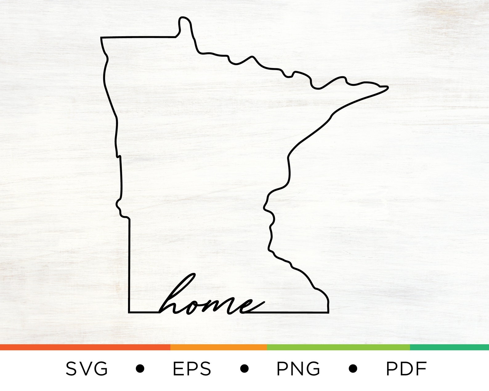 Minnesota Home SVG - Minnesota State SVG - Minnesota Svg - State Svg ...