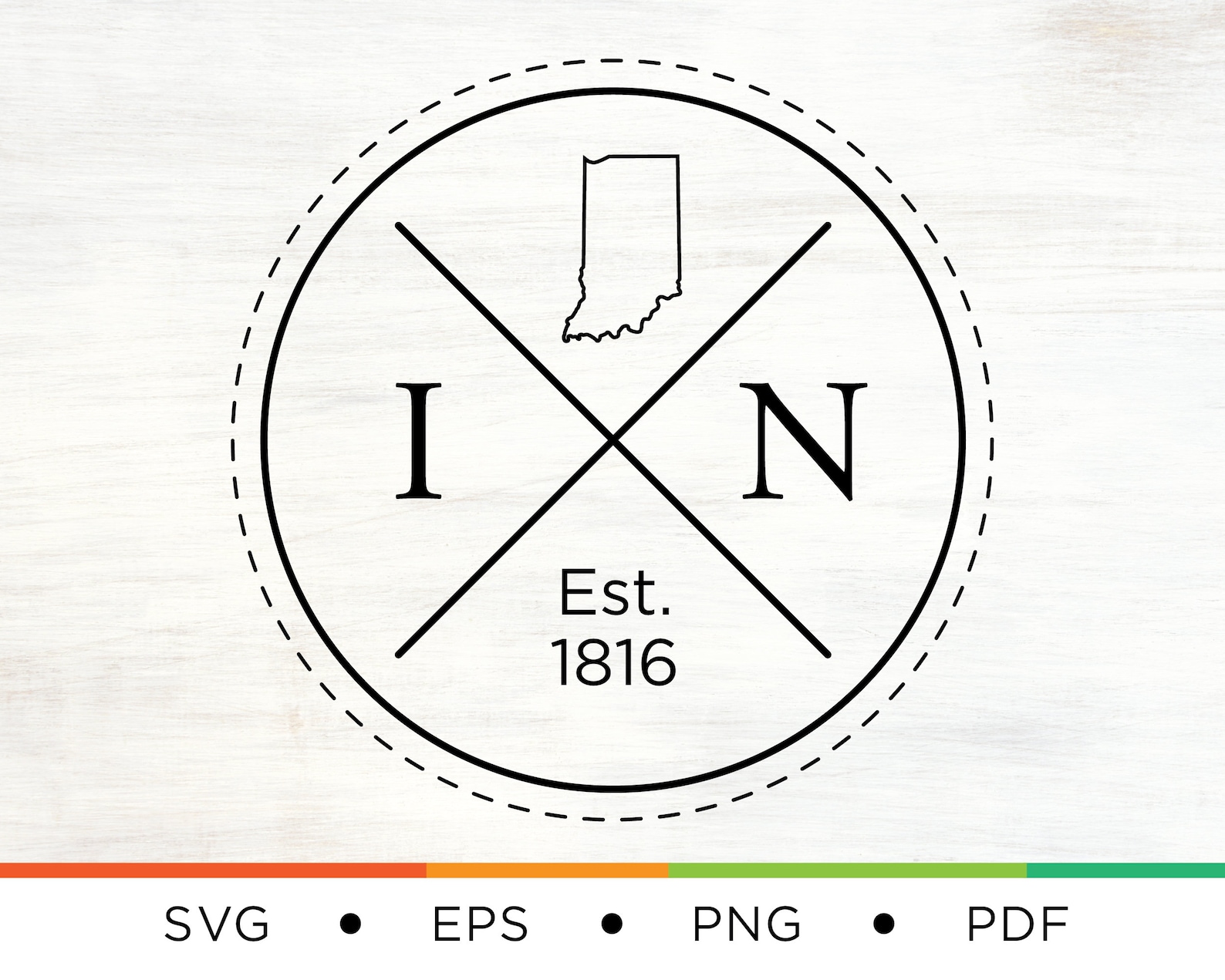 Indiana Home SVG - Indiana Logo Svg - Indiana SVG - IN Svg - State Svg ...