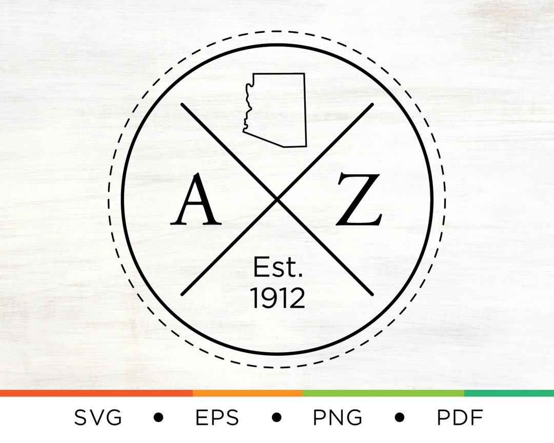 Arizona Home SVG - Arizona Logo Svg - Arizona Svg - State Svg - Home ...