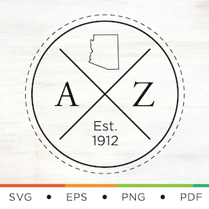 Arizona Home SVG - Arizona Logo Svg - Arizona Svg - State Svg - Home ...