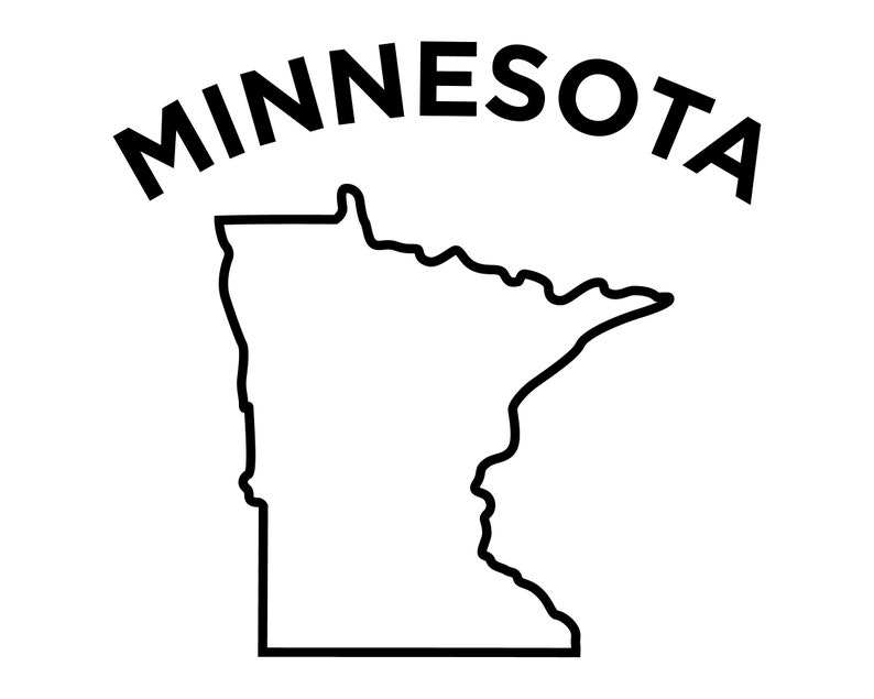 Minnesota SVG Minnesota Home SVG Minnesota Logo Svg - Etsy