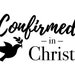 Confirmation SVG - Confirmed in Christ SVG - Religious Svg - Religion ...