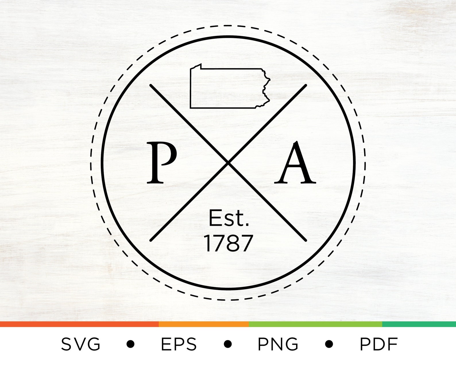 Pennsylvania Home SVG - Pennsylvania Logo Svg - Pennsylvania SVG - PA ...