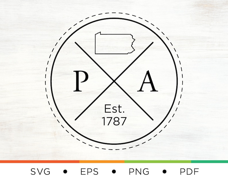 Pennsylvania Home SVG Pennsylvania Logo Svg Pennsylvania - Etsy