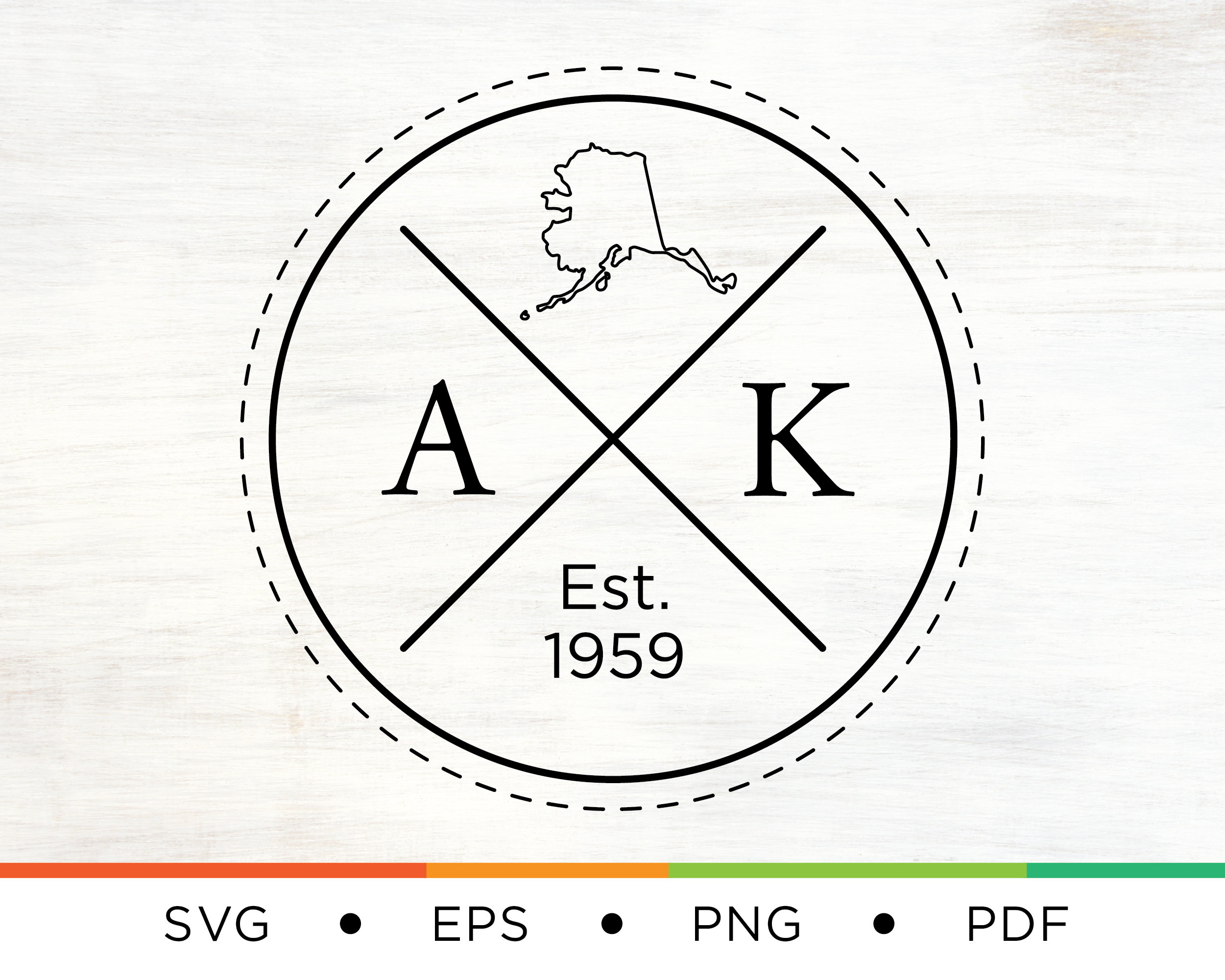 Alaska Home SVG Alaska Logo Svg Alaska Svg AK Svg | Etsy