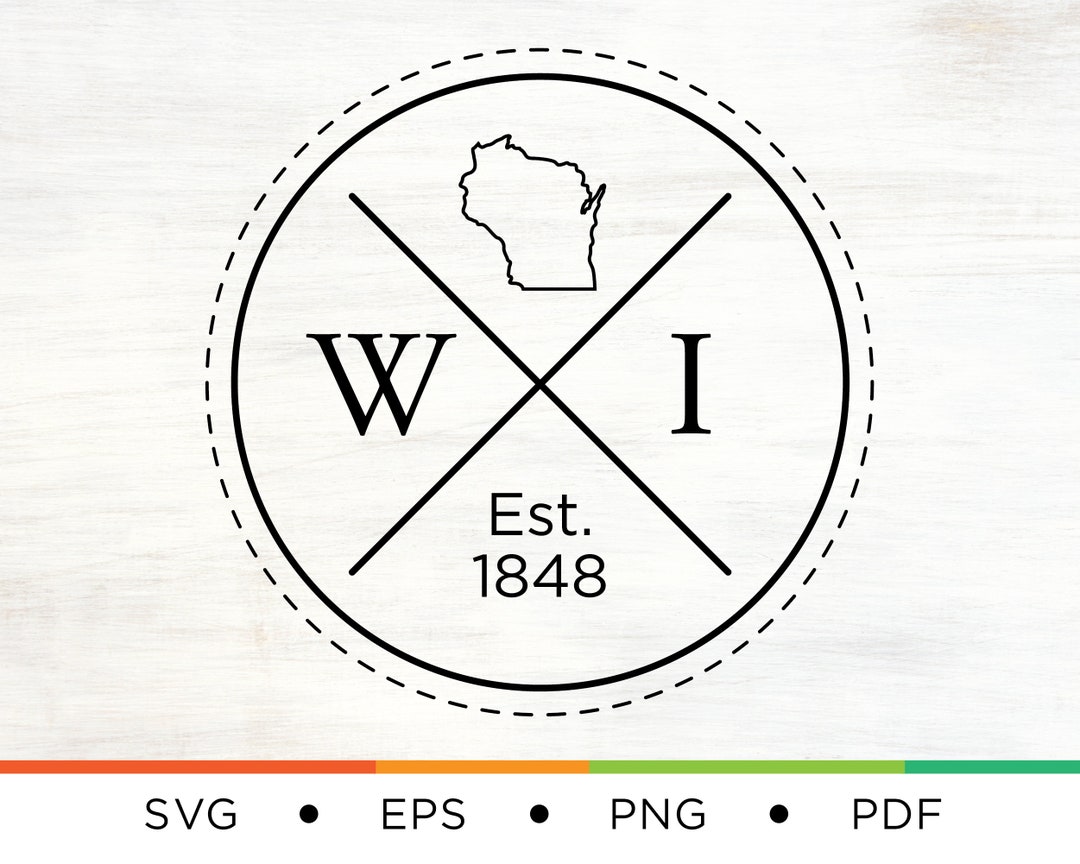 Wisconsin Home SVG - Wisconsin Logo Svg - Wisconsin SVG - State Svg ...