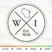Wisconsin Home SVG Wisconsin Logo Svg Wisconsin SVG | Etsy