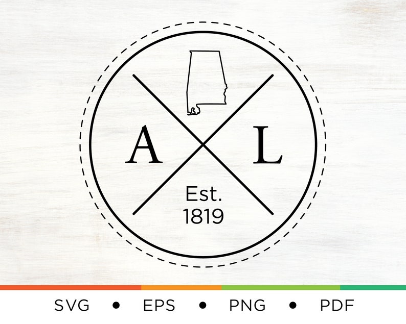 Alabama Home SVG - Alabama Logo Svg - Alabama Svg - AL Svg - State Svg ...