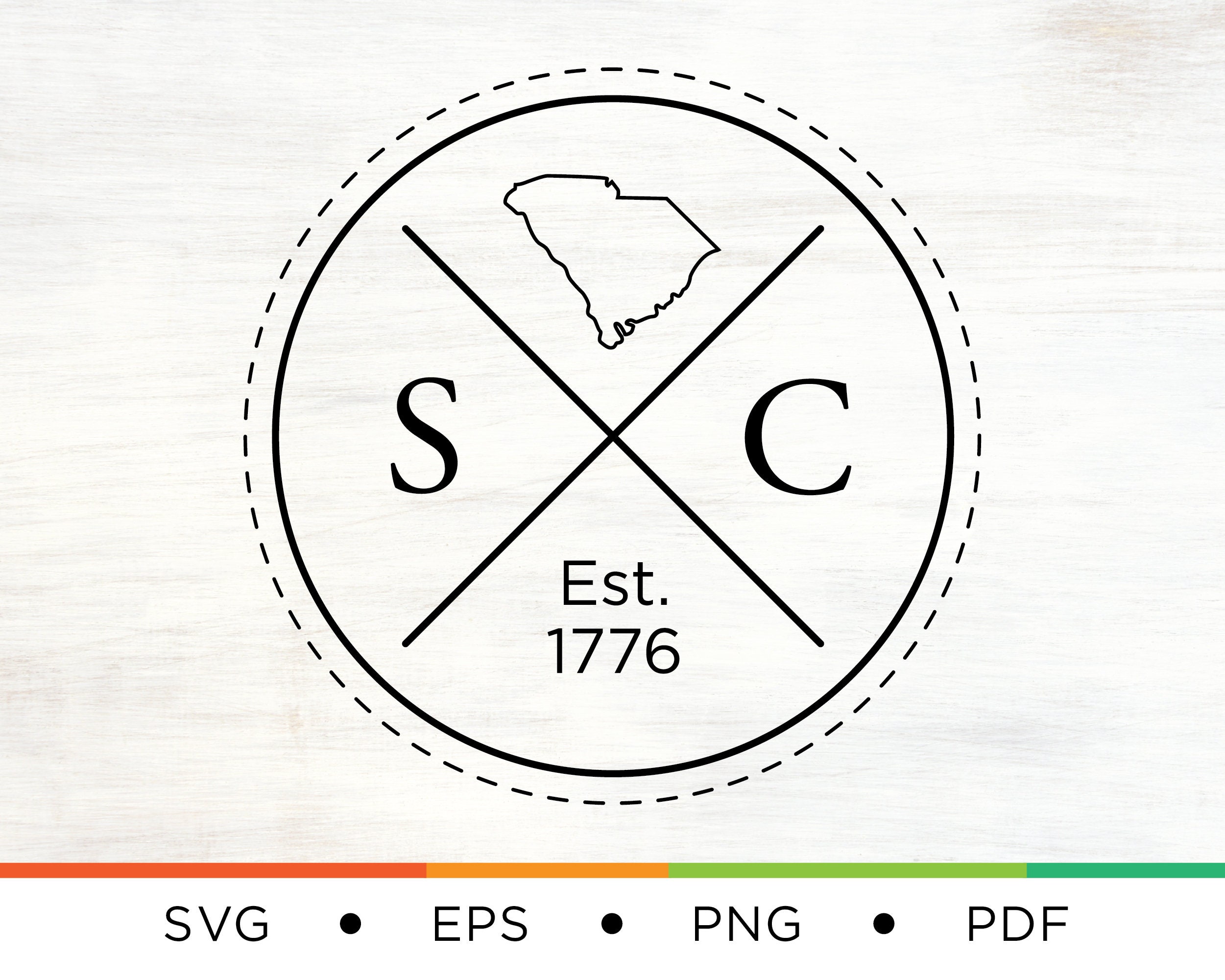 South Carolina Home SVG South Carolina Logo Svg South - Etsy Nederland