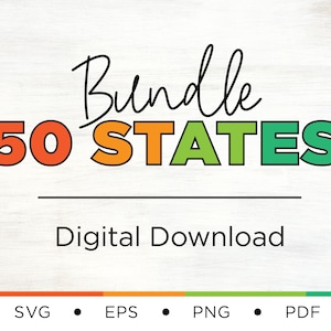 State SVG - Bundle SVG - Home Svg - Logo Svg - State Svg - All States ...