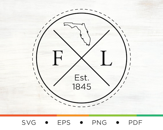 Florida Home SVG Florida Logo Svg Florida Svg FL Svg - Etsy