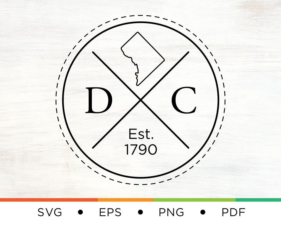 DC Home Svg - DC Logo Svg - DC Svg - Home Svg - Logo Svg - District of ...
