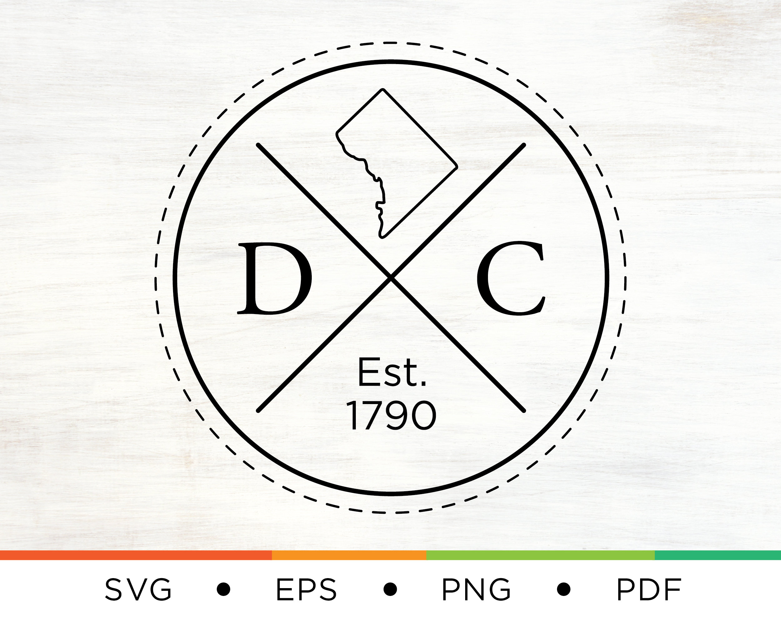DC Home Svg - DC Logo Svg - DC Svg - Home Svg - Logo Svg - District of ...