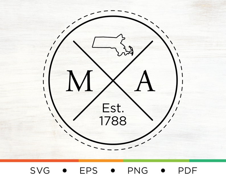 Massachusetts Home SVG - Massachusetts Logo SVG - Massachusetts SVG ...