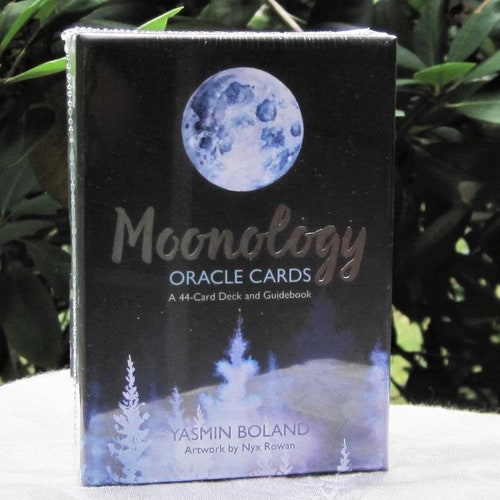 Moonology Oracle Cards A 44 Card Deck And Guidebook Etsy