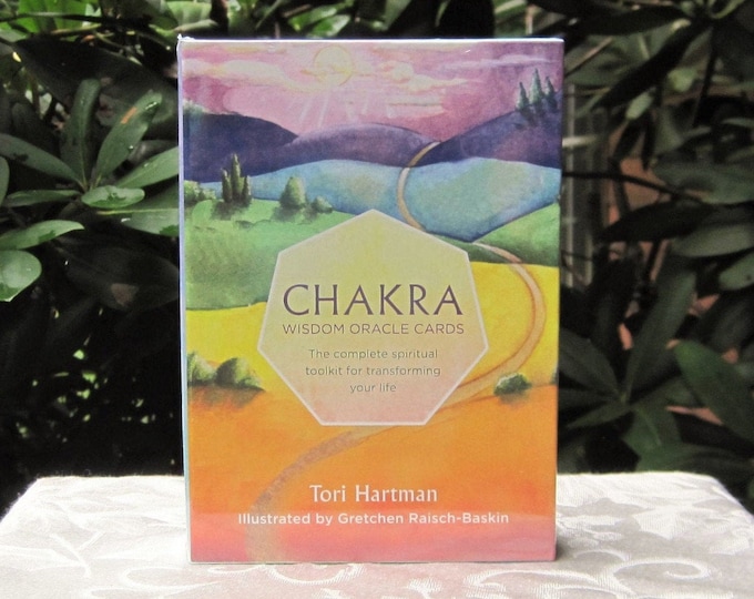 CHAKRA Wisdom ORACLE Deck Cards and Guidebook by Tori Hartman - Etsy