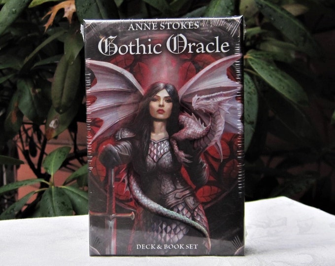 Anne Stokes GOTHIC ORACLE Deck Cards and Guidebook Set by Steven Bright ...