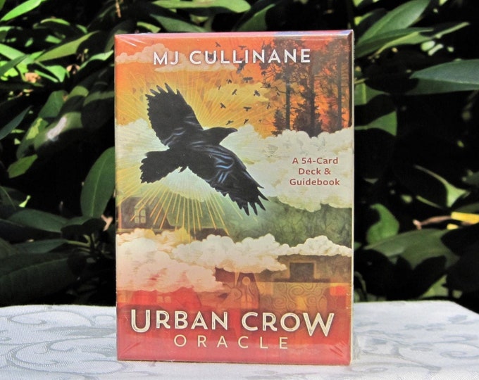 URBAN CROW Oracle Deck Cards & Guidebook by MJ Cullinane - Etsy