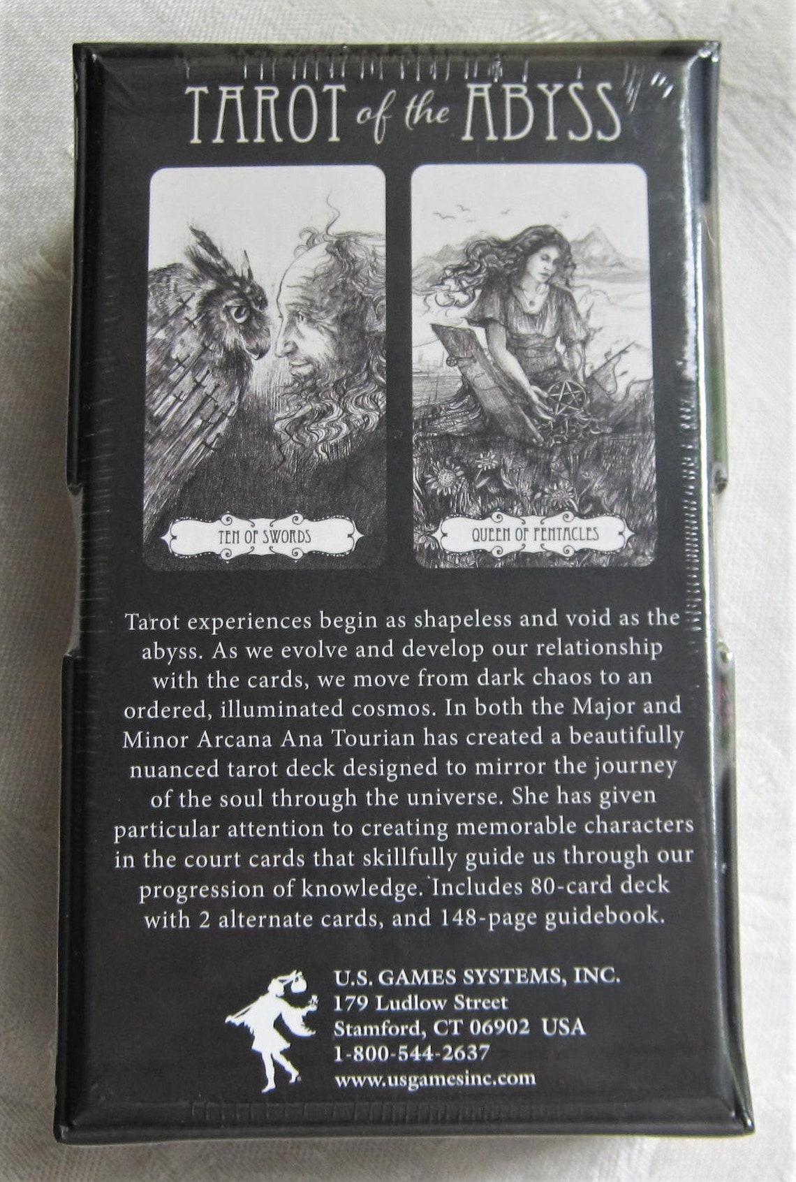 TAROT of the ABYSS Deck Cards & Guidebook by Ann Tourian. | Etsy