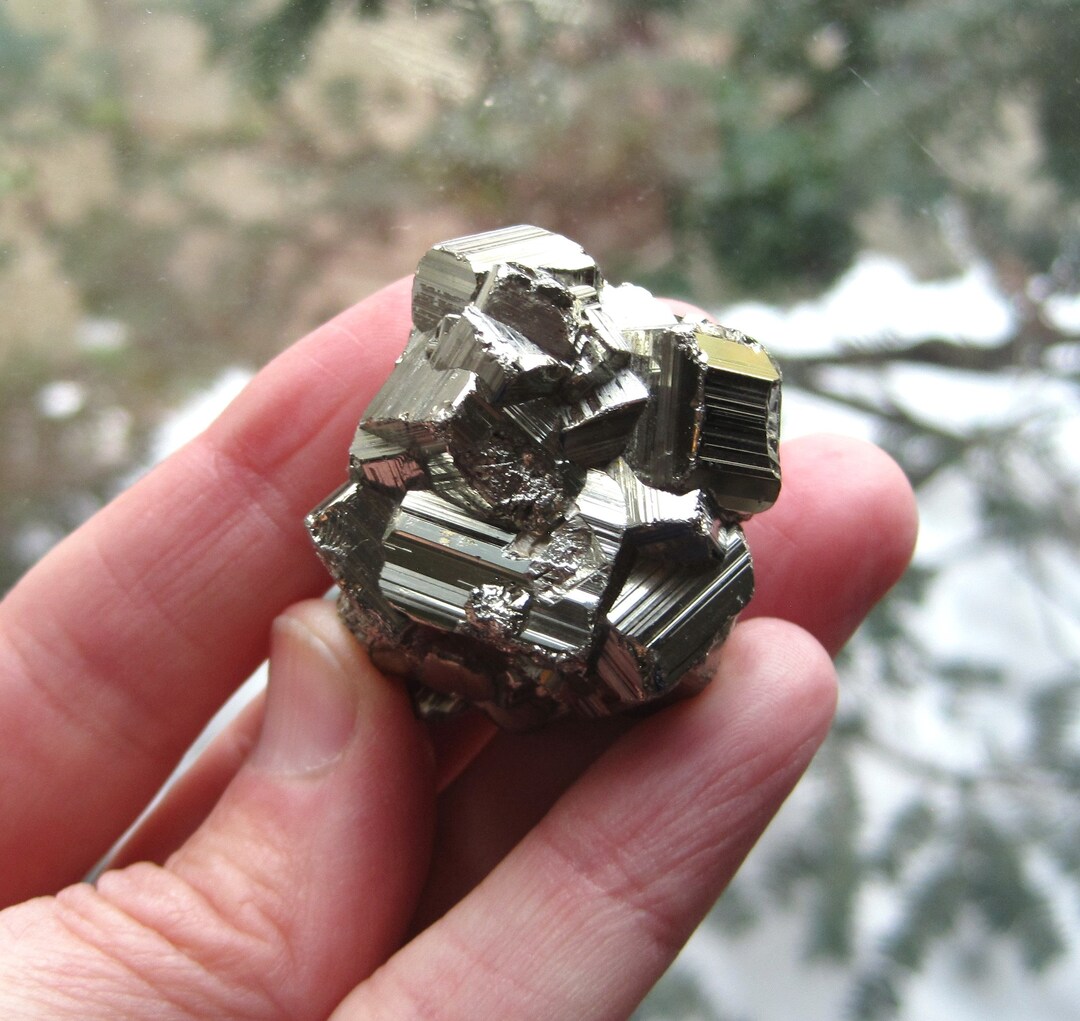 Small PYRITE Cluster Protection, PROSPERITY, Deflects Negativity Fools ...