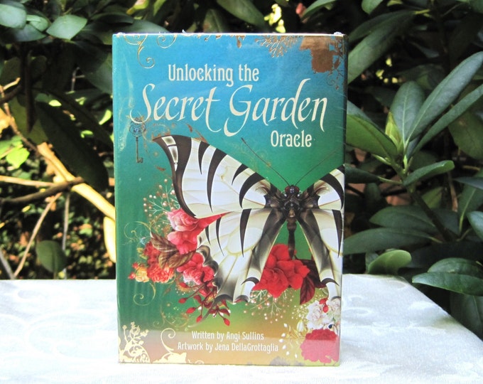Unlocking The Secret Garden Oracle Card Deck And Guidebook By Angi Sullins Art By Jena