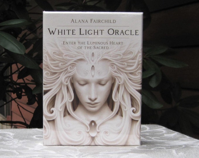 WHITE LIGHT Oracle DECK Cards and Guidebook, by Alana Fairchild - Etsy
