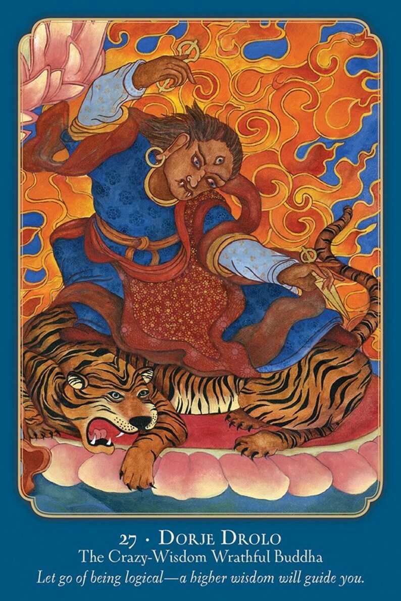 BUDDHA WISDOM Shakti Power ORACLE Deck Cards and Guidebook by - Etsy