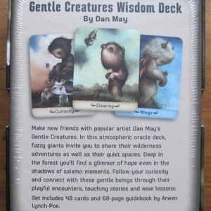 GENTLE CREATURES Wisdom Oracle DECK Cards & Guidebook by Dan May - Etsy