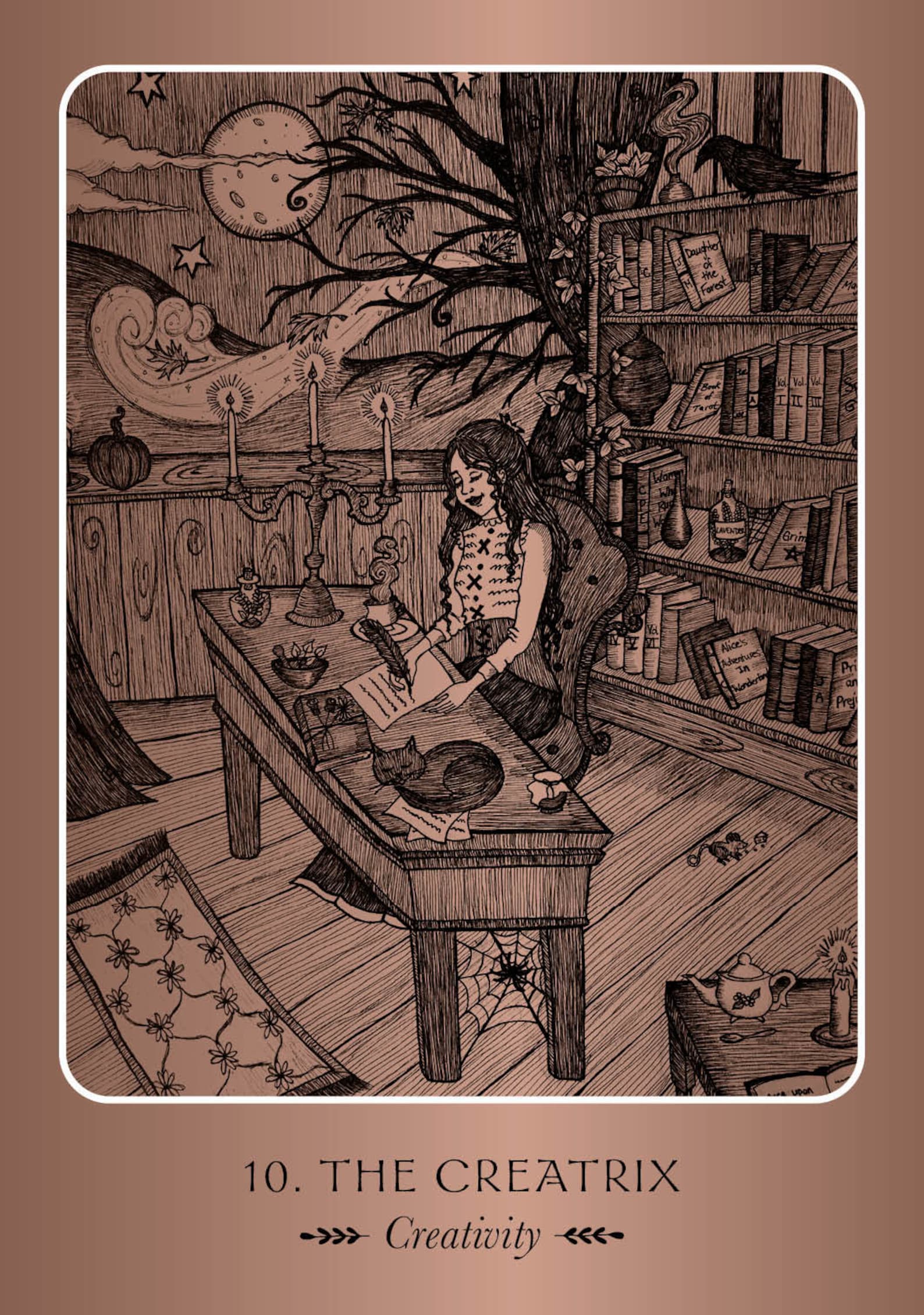 WILD WOMAN Oracle DECK Cards & Guidebook by Cheyenne Zarate - Etsy