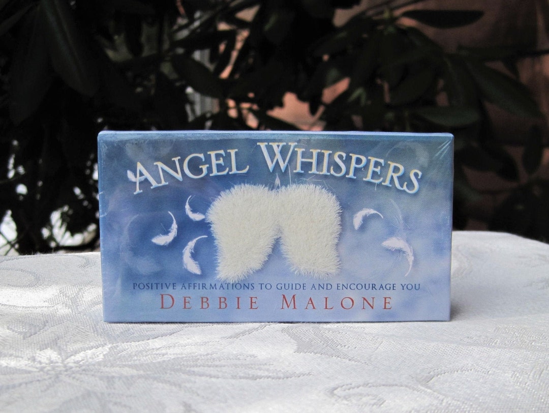 ANGEL WHISPERS Inspiration Cards DECK Positive Affirmations to Guide ...