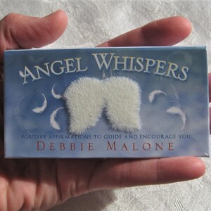 ANGEL WHISPERS Inspiration Cards DECK Positive Affirmations to Guide ...