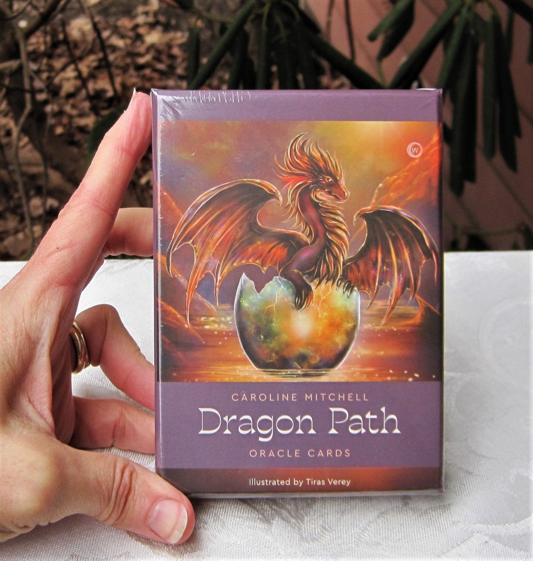 DRAGON PATH Oracle DECK Cards & Guidebook by Caroline Mitchell - Etsy