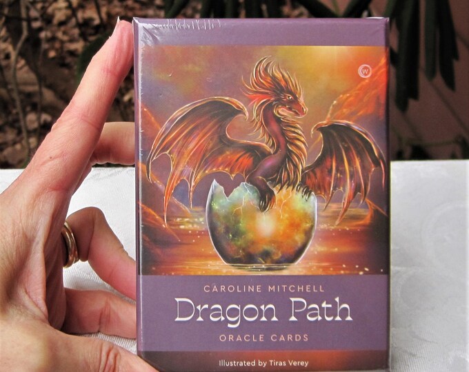 DRAGON PATH Oracle DECK Cards & Guidebook by Caroline Mitchell - Etsy