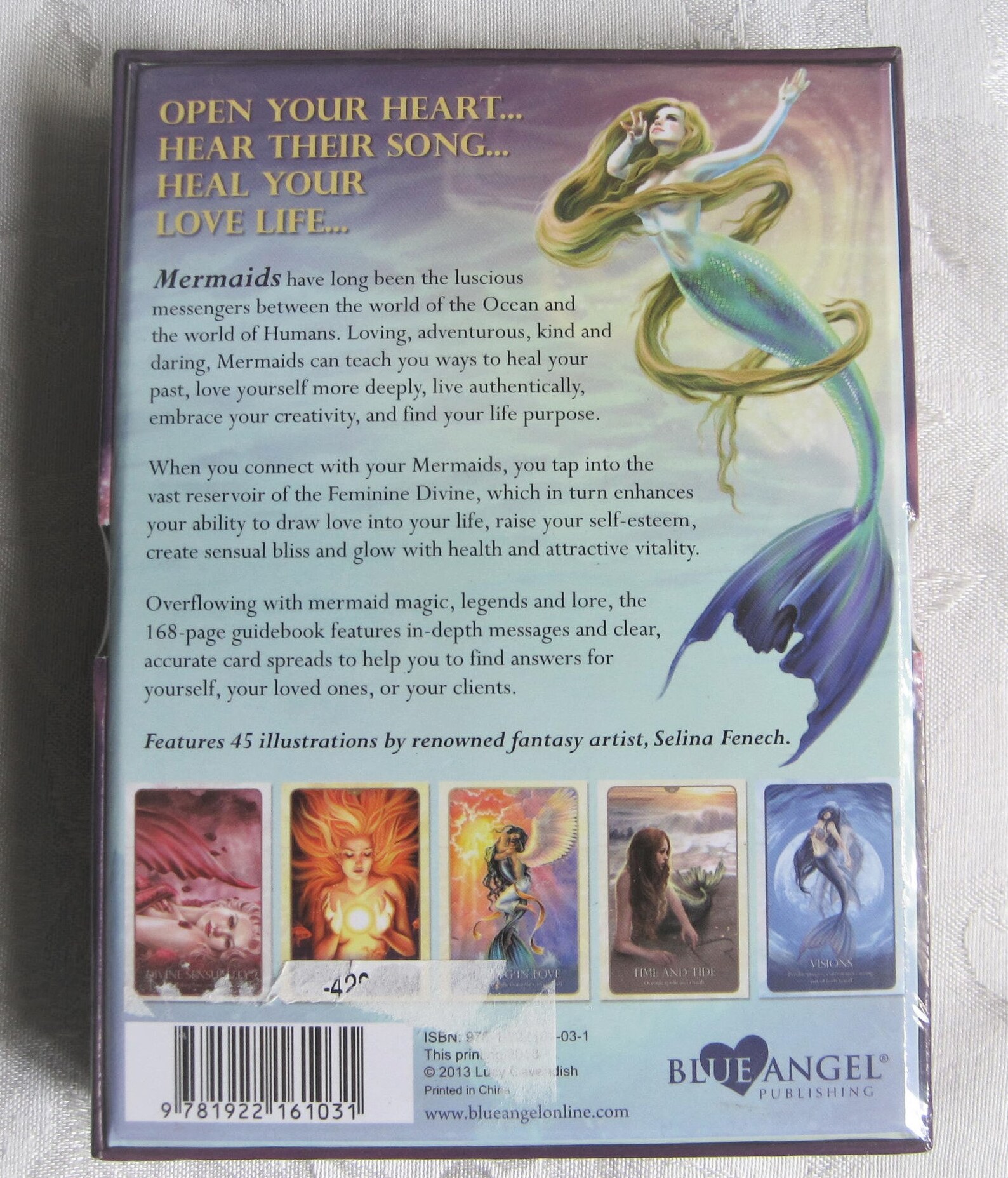 ORACLE of the MERMAIDS Deck Cards & Guidebook by Lucy - Etsy