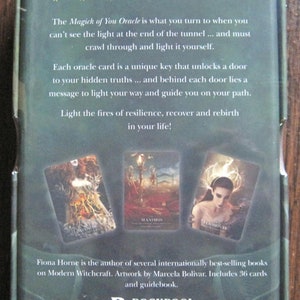 MAGICK of YOU Oracle DECK Cards & Guidebook by Fiona Horne Unlock Your ...
