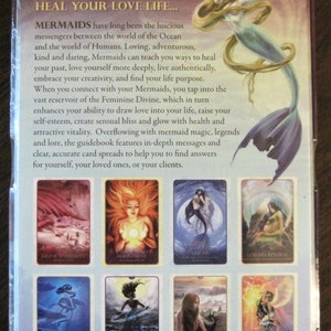 ORACLE of the MERMAIDS Deck Cards & Guidebook by Lucy - Etsy