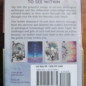 STARCODES ASTRO Oracle DECK Cards & Guidebook by Heather Roan Robbins ...