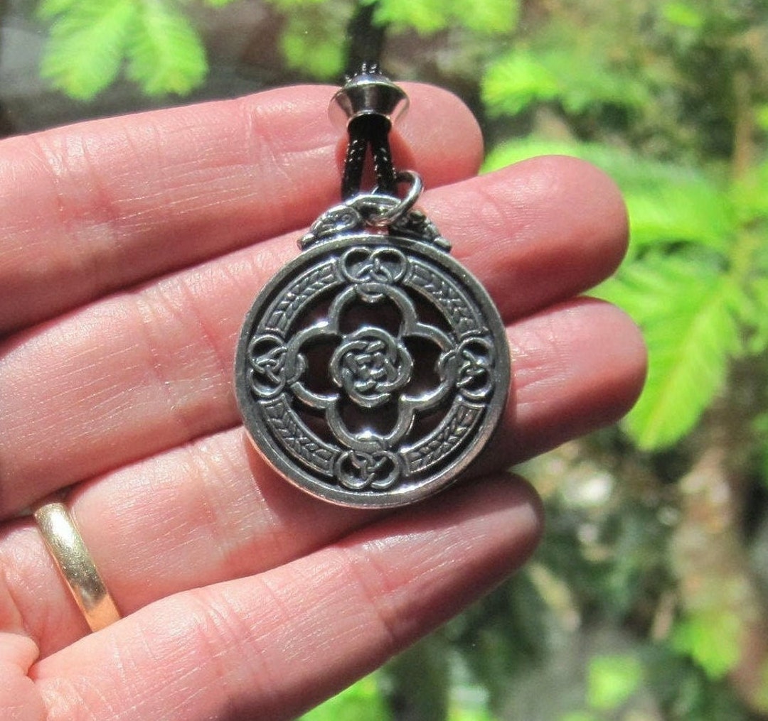 CELTIC Warrior's SHIELD of PROTECTION Pewter Pendant - Etsy