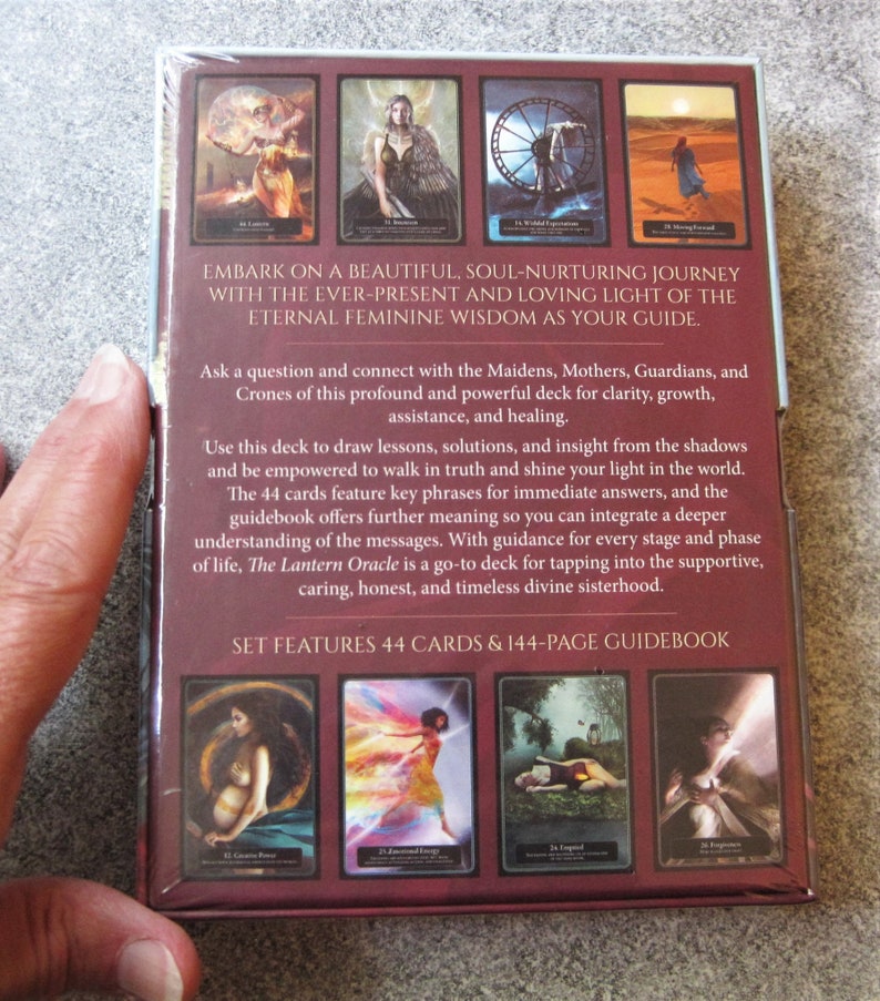 The LANTERN Oracle DECK Cards & Guidebook by Angelina Mirabito - Etsy