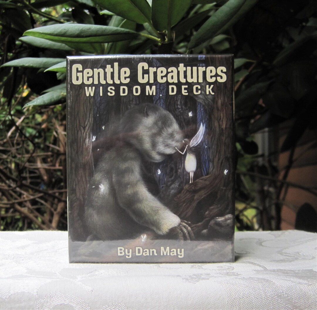 GENTLE CREATURES Wisdom Oracle DECK Cards & Guidebook by Dan May - Etsy