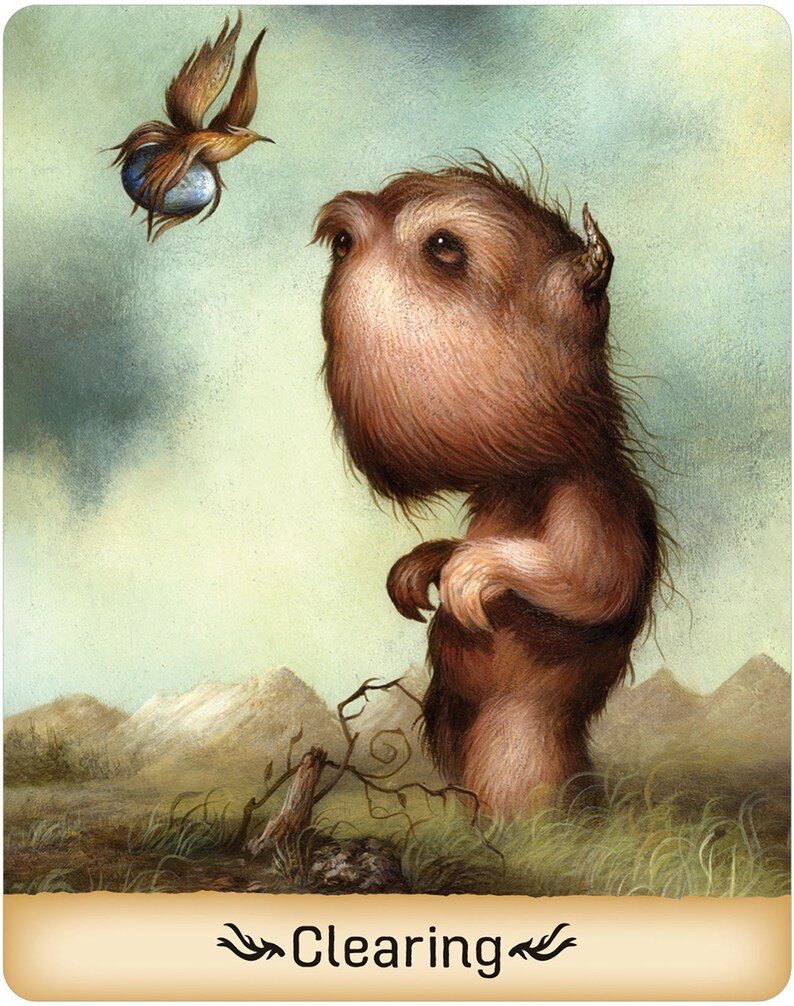 GENTLE CREATURES Wisdom Oracle DECK Cards & Guidebook by Dan - Etsy