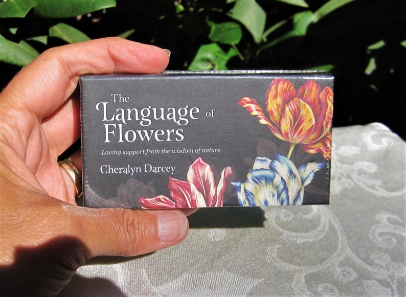 The LANGUAGE of FLOWERS Mini INSPIRATION Cards Deck by - Etsy