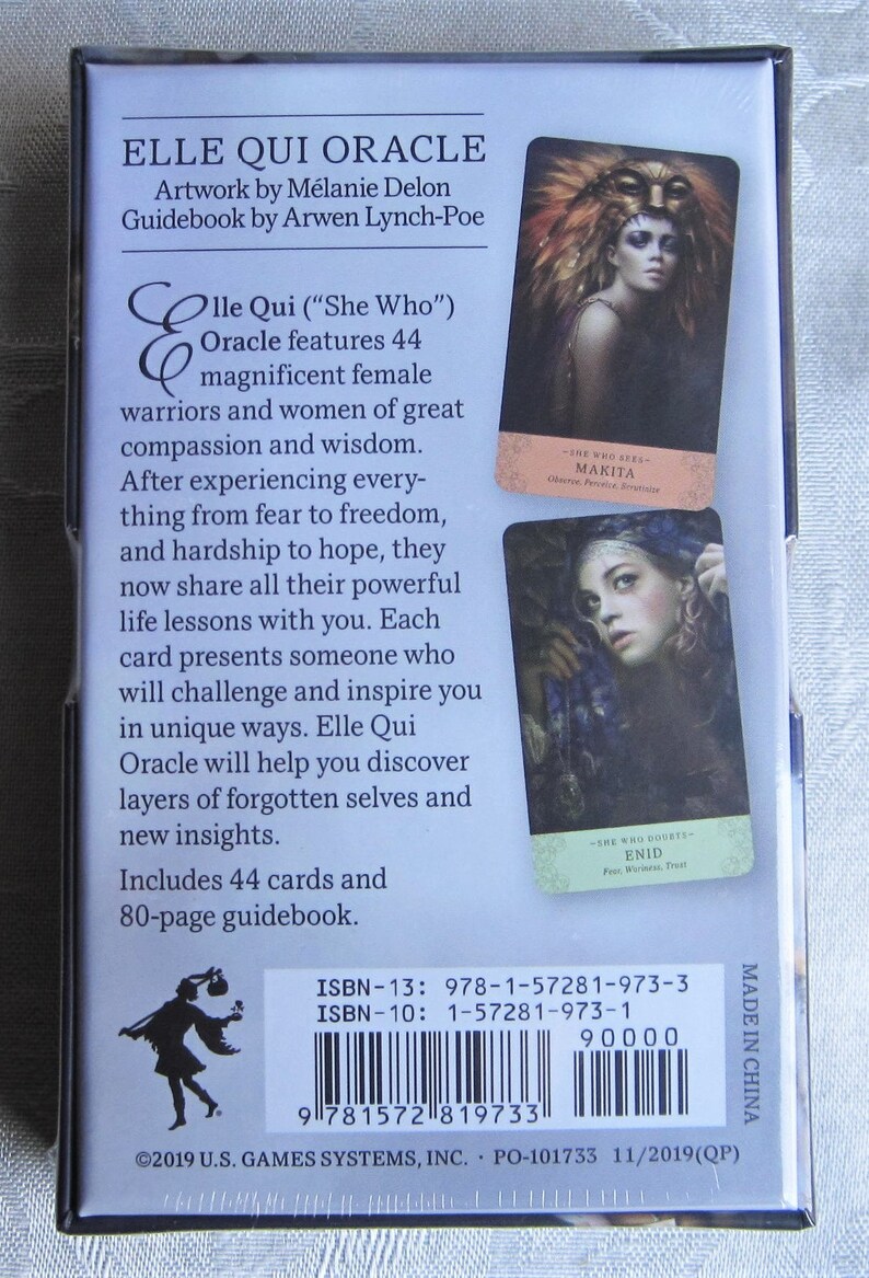 ELLE QUI Oracle DECK Cards and Guidebook by Melanie Delon & - Etsy Finland