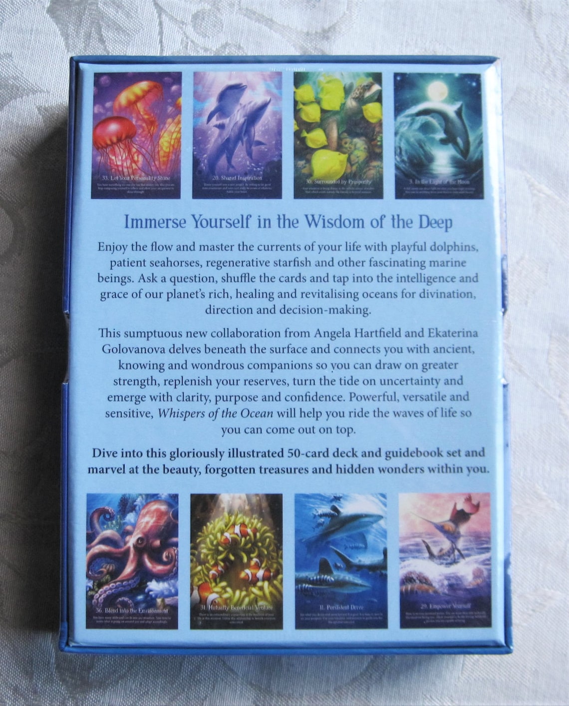 WHISPERS of the OCEAN Oracle DECK Cards and Guidebook by | Etsy