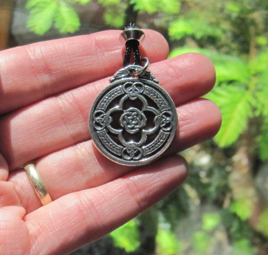 CELTIC Warrior's SHIELD of PROTECTION Pewter Pendant - Etsy
