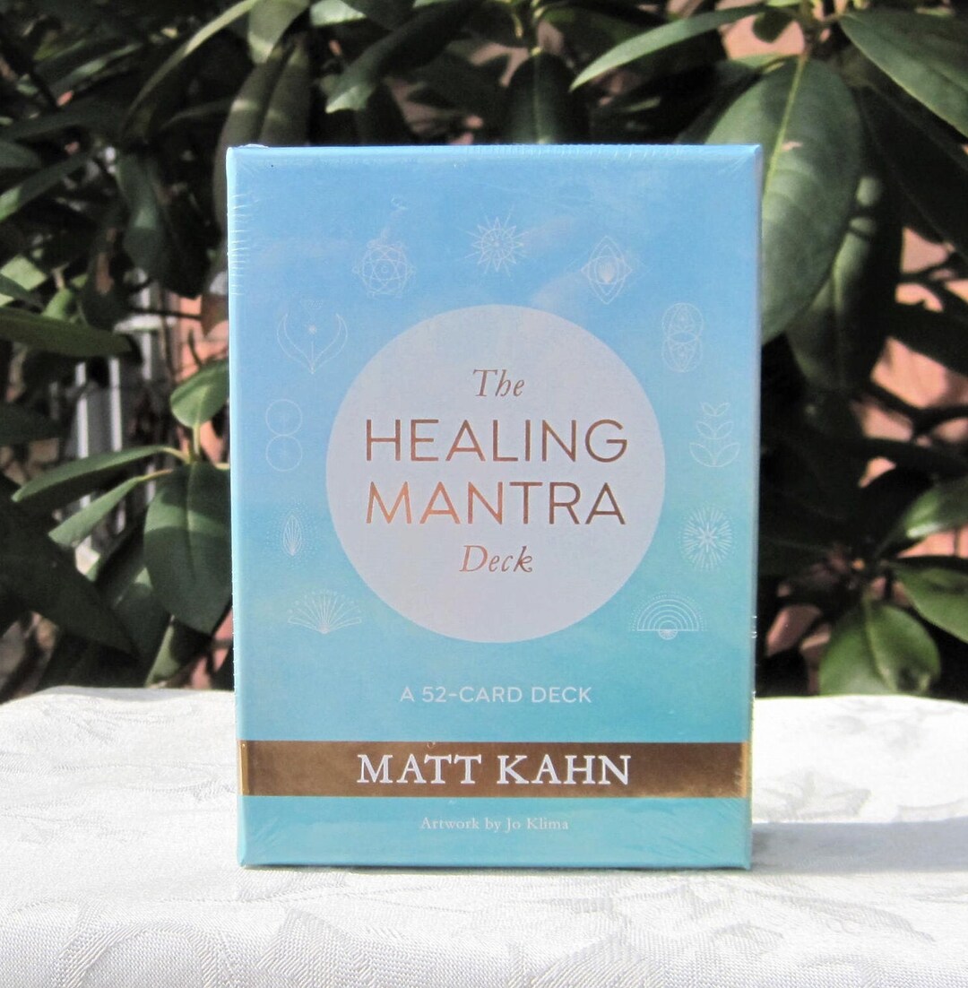 The HEALING MANTRA Oracle DECK Cards & Guidebook by Matt Kahn - Etsy